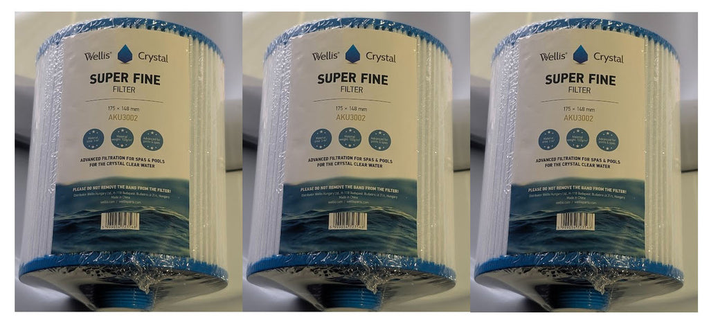 Box of 3 Wellis filter elements for Taurus, Monte Rosa, Libra, Mont ...