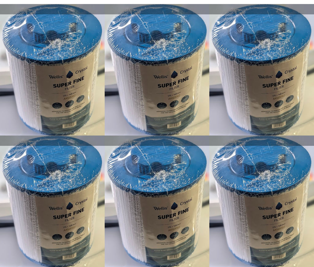 Box of 6 Wellis filter elements for Taurus, Monte Rosa, Libra, Mont ...
